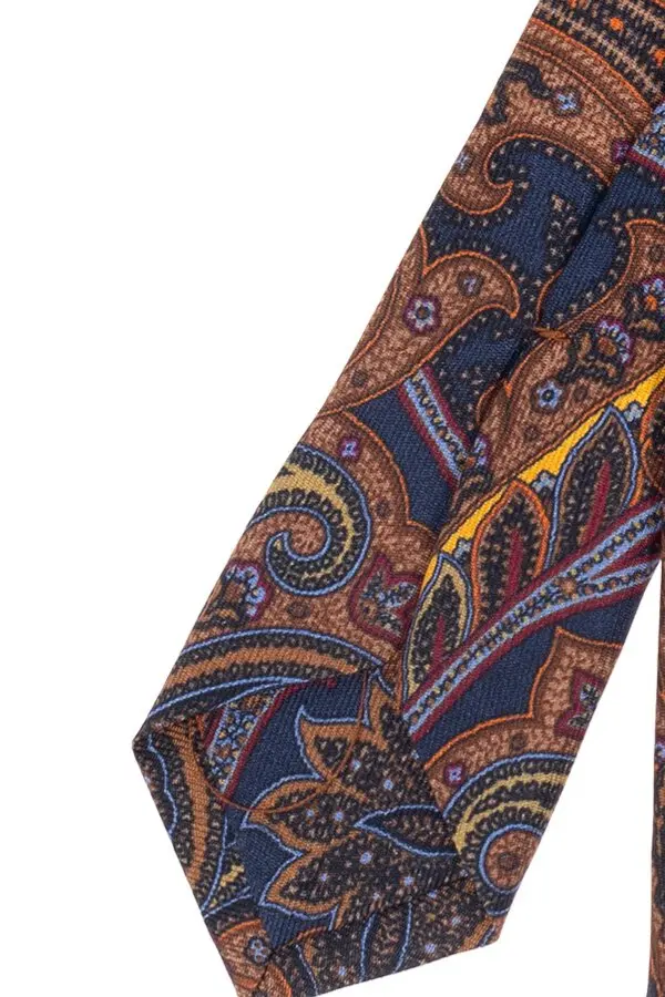 Etro Paisley Printed Pointed-tip Tie