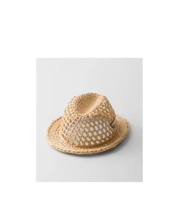 Prada Crochet Fedora