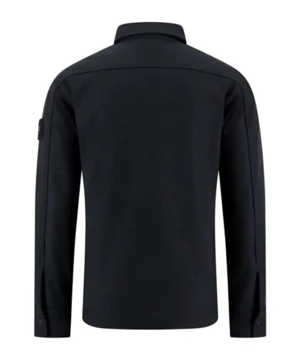 Stone Island Long-sleeved Straight-hem Shirt