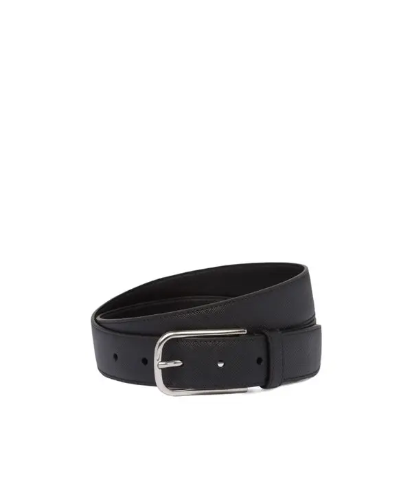 Prada Saffiano Leather Belt