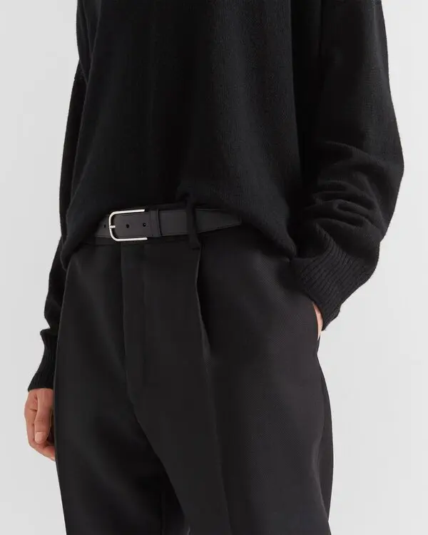 Prada Saffiano Leather Belt