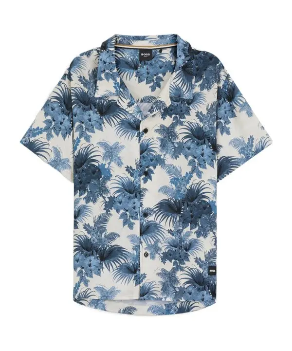 Hugo Boss Pattern-printed Short-sleeved Shirt