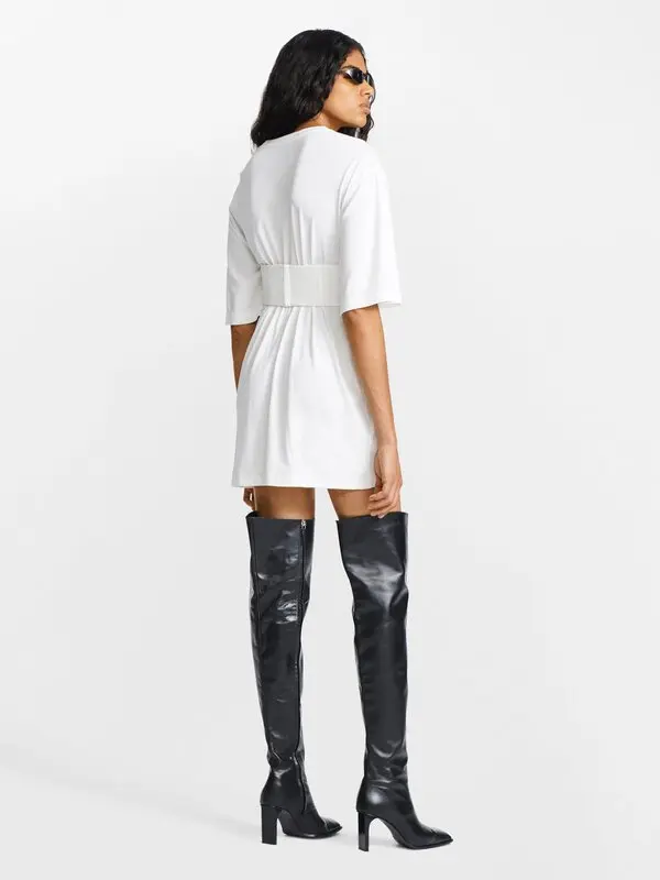 DION LEE Corset-detail Tunic Top