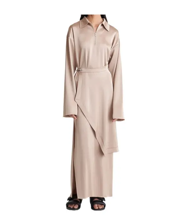 Nanushka Draped Midi Dress