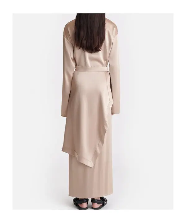 Nanushka Draped Midi Dress