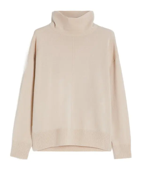 Max Mara Long-sleeved Sweater - Beige