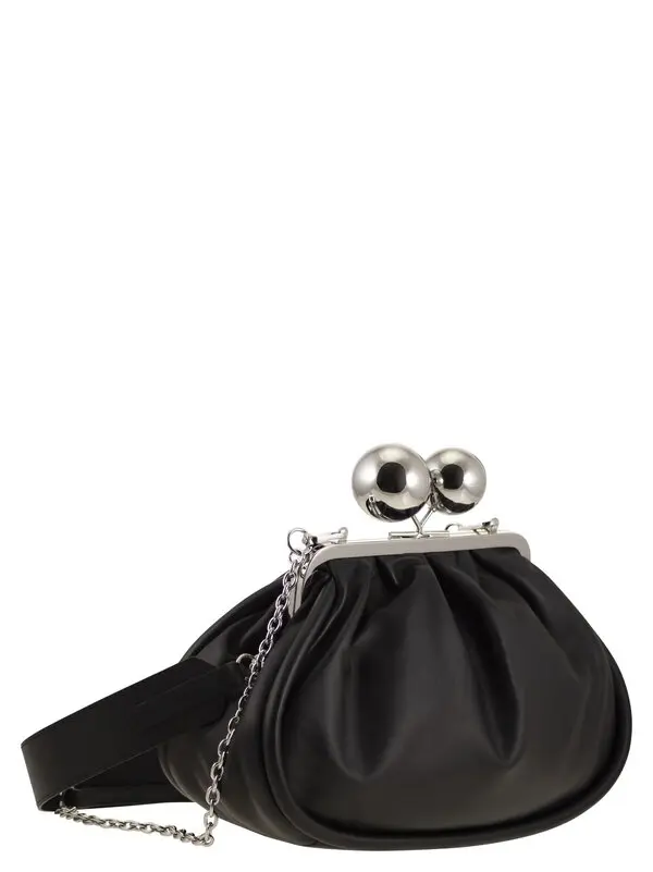 Max Mara Medium Milvanew Nappa Leather Clutch Bag
