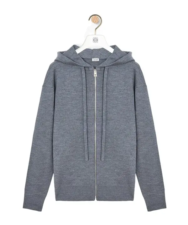 Loewe Anagram Zip-up Hoodie