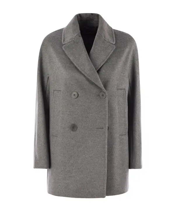 Max Mara Sheree Double-breasted Blazer - Gray
