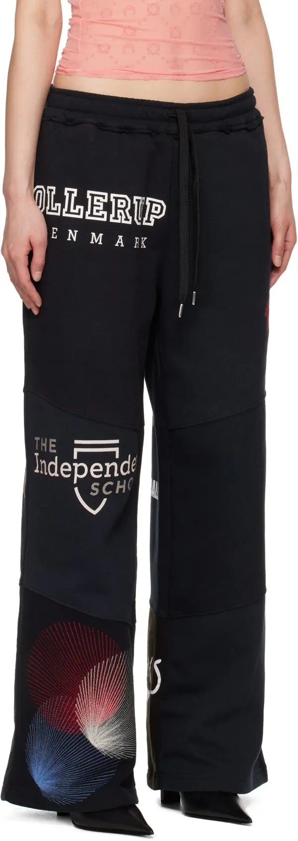 MARINE SERRE Regenerated Graphic Track Pants