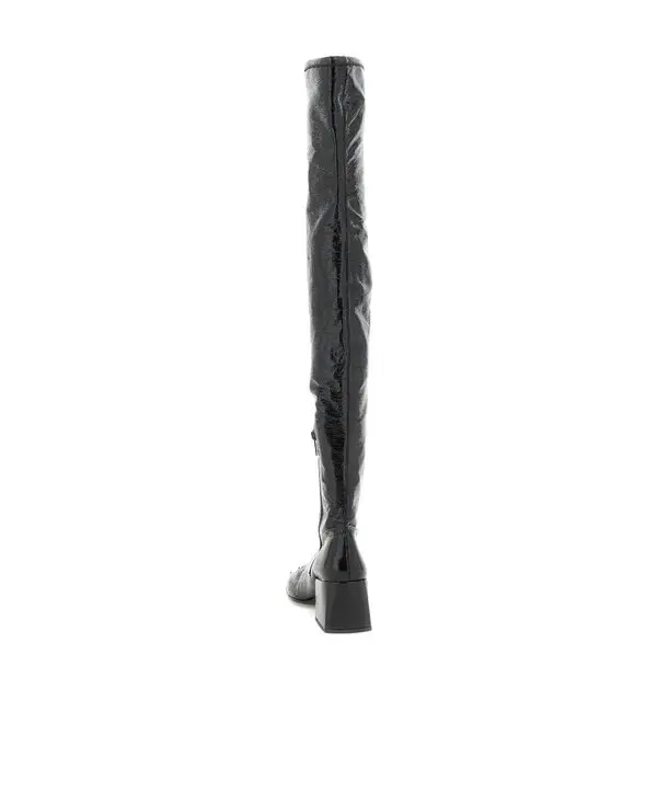 COURREGES Block Heel Thigh-high Boots