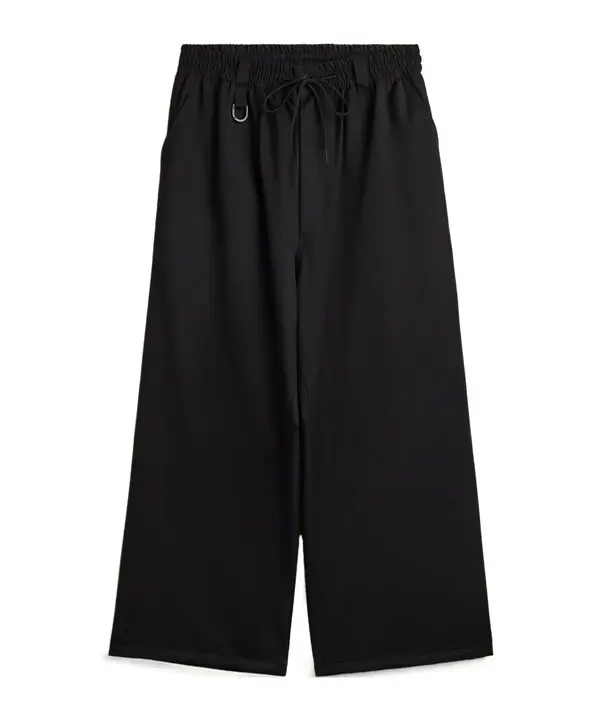 Y3 Wool Straight Leg Pants