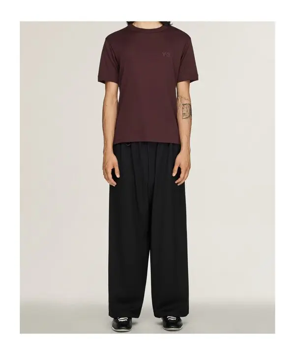 Y3 Wool Straight Leg Pants