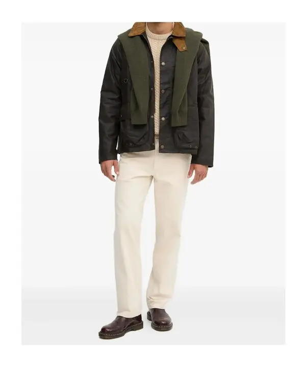 Barbour Cable-knit Crew Neck Long Sleeve Sweater