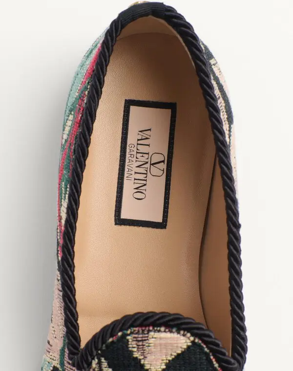 Valentino Garavani Embellished Loafers
