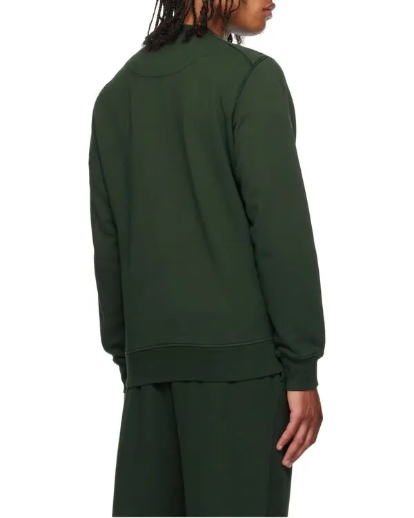 Stone Island Logo Patch Crewneck Sweatshirt