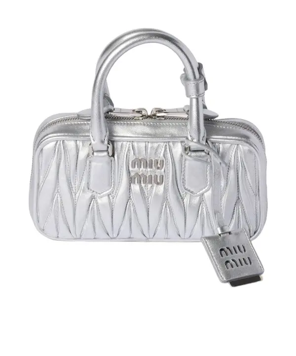 Miu Miu Arcadie Matelassé Nappa Leather Mini-bag