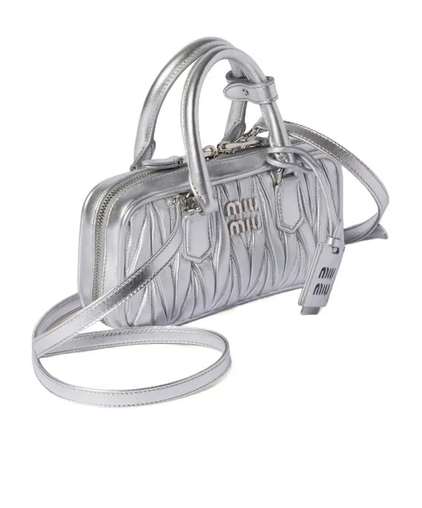 Miu Miu Arcadie Matelassé Nappa Leather Mini-bag
