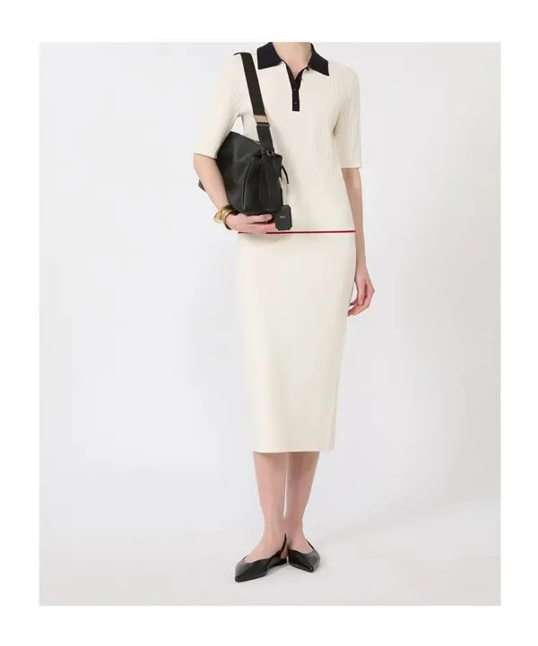Max Mara Jersey Pencil Skirt