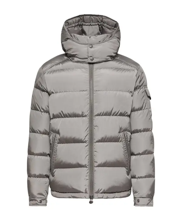 Moncler Maya Matte Short Down Jacket - Grey