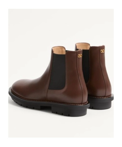 Valentino Garavani Urbie Calfskin Chelsea Boots