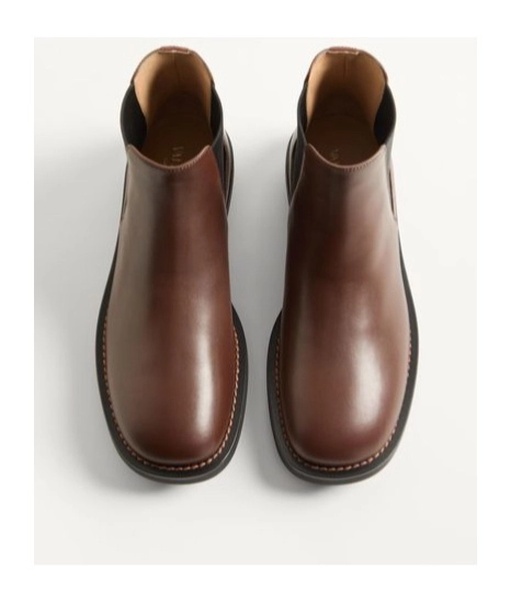 Valentino Garavani Urbie Calfskin Chelsea Boots