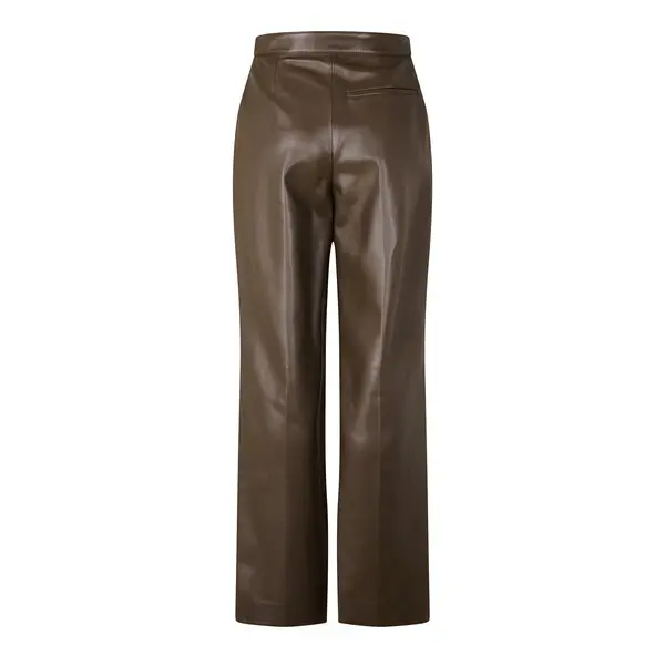 Bottega Veneta Wide-leg Faux Leather Trousers