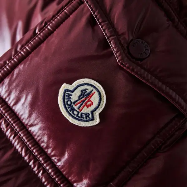 Moncler Horizontal-quilted Down Jacket - Brown