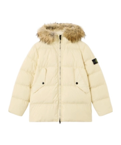 Stone Island Down Parka With Anti-drop And Wind Resistance