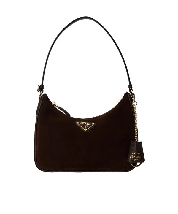 Prada Solid Color Shoulder Bag
