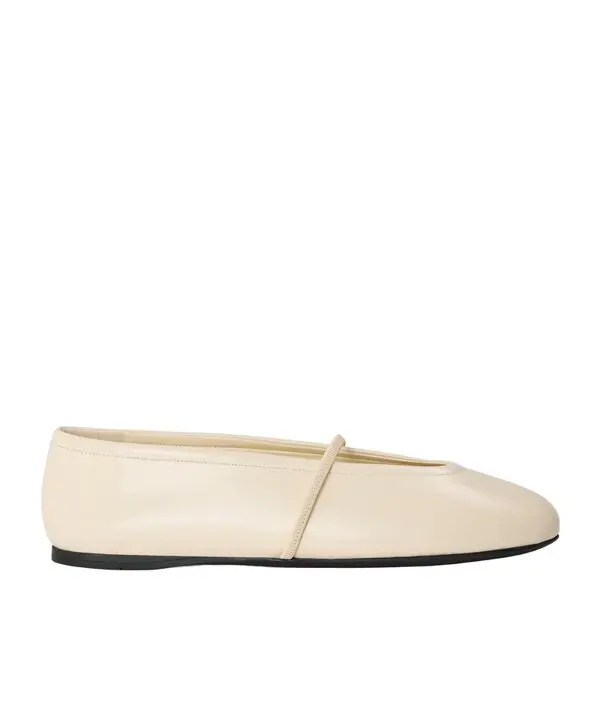 Miu Miu Leather Mary Jane Ballet Flats
