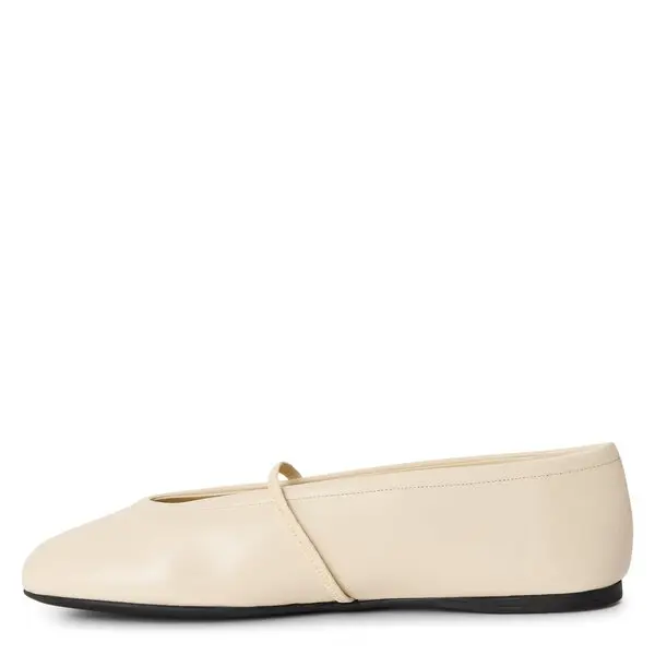 Miu Miu Leather Mary Jane Ballet Flats