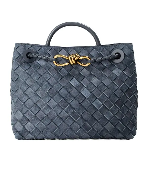 Bottega Veneta Small Andiamo - Cloudy Indigo