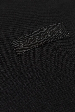 Givenchy Logo Patch Crewneck Sweatshirt