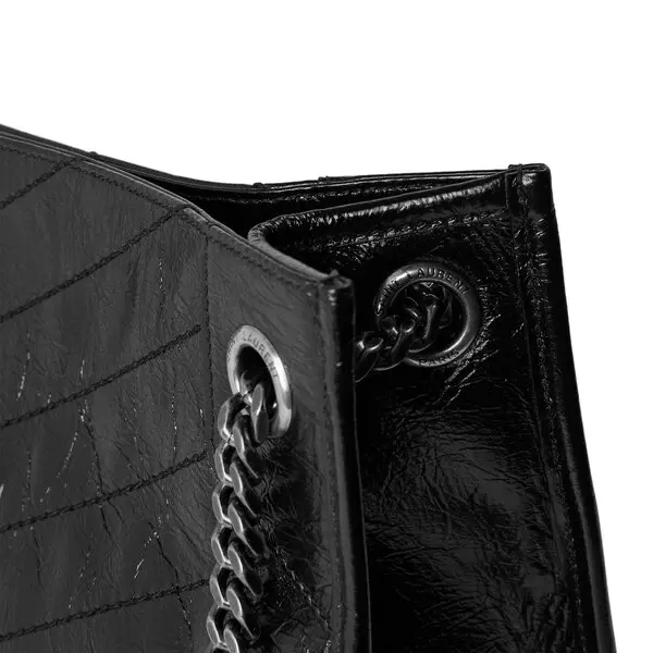 Saint Laurent Solid Color Shoulder Bag