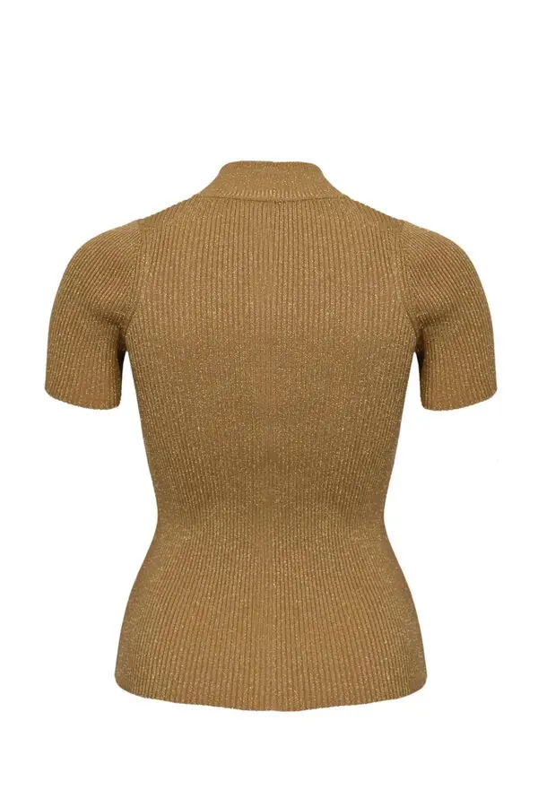 Max Mara Spezie Ribbed Short-sleeve Top