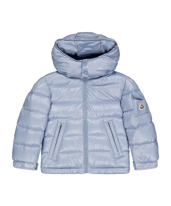 Moncler Quilted Down Jacket With Detachable Hood