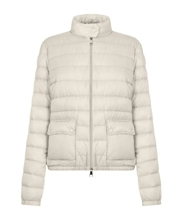 Moncler Short Down Jacket - Beige