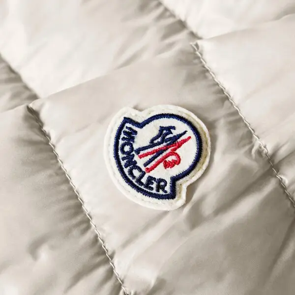 Moncler Short Down Jacket - Beige