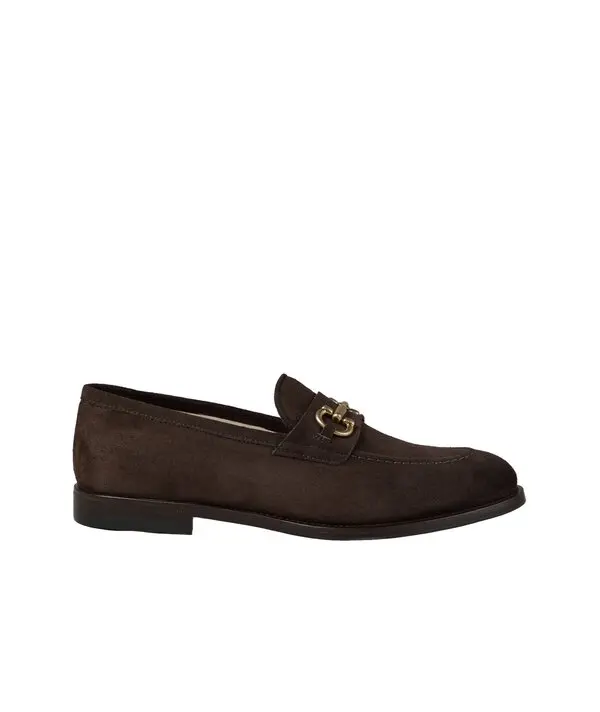 Brunello Cucinelli Gold-tone Hardware Loafers