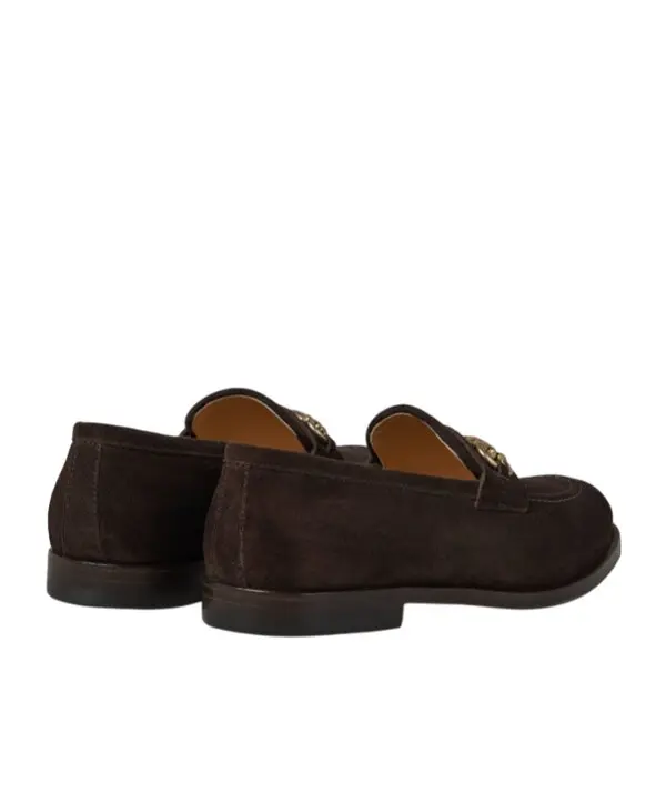 Brunello Cucinelli Gold-tone Hardware Loafers