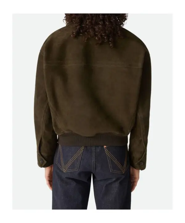Bottega Veneta Suede Leather Blouson