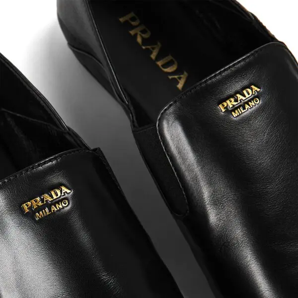 Prada Solid Color Loafers