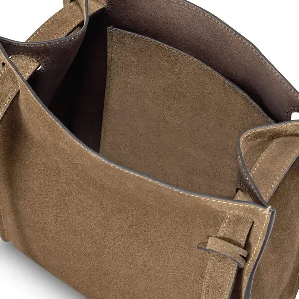 Mulberry Mini Soft Tote Suede Shoulder Bag