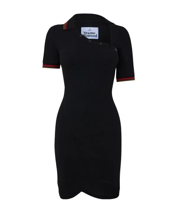 VIVIENNE WESTWOOD Solid Color Polo Dress