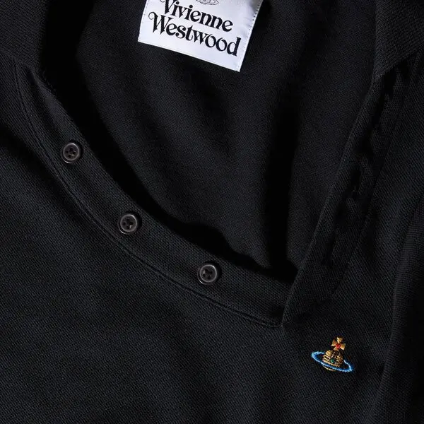 VIVIENNE WESTWOOD Solid Color Polo Dress