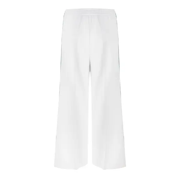 Gucci Textured Wide-leg Trousers With Stripe Detailing