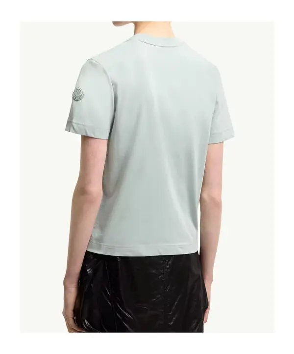 Moncler Cotton Jersey T-shirt With Pleated Pocket