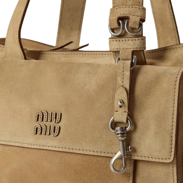 Miu Miu Suede Shoulder Bag