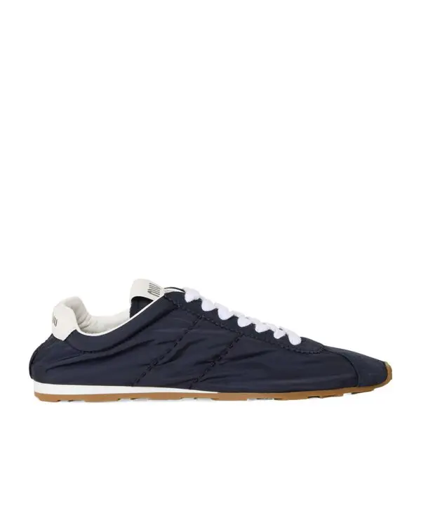 Miu Miu Plume Suede Sneakers - No